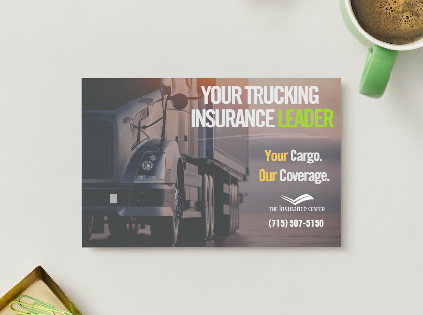 P&C - Trucking Postcard - The Insurance Center