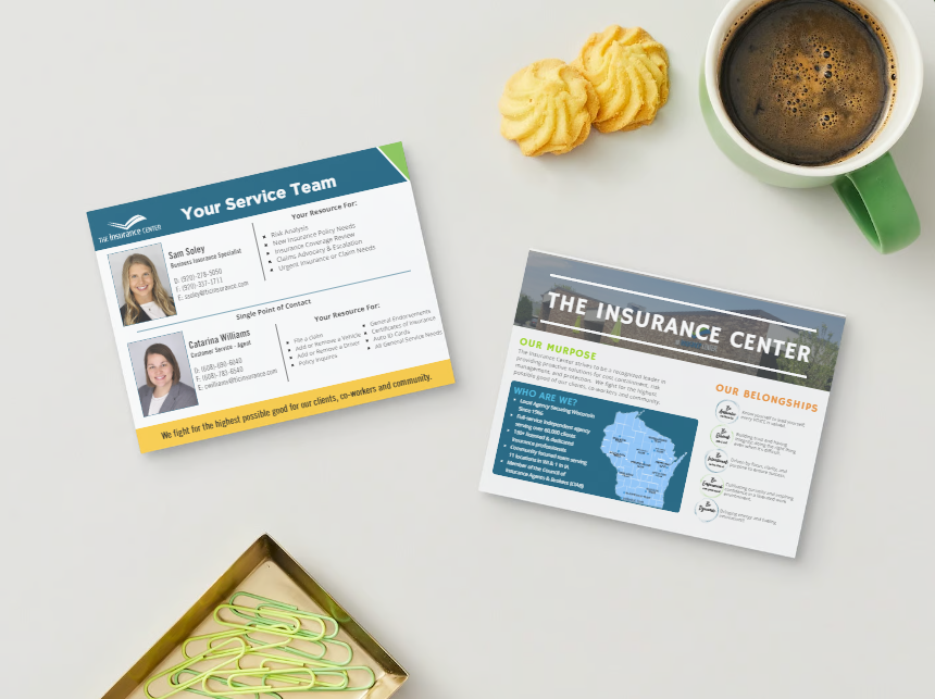 P&C Your Service Team Card - The Insurance Center